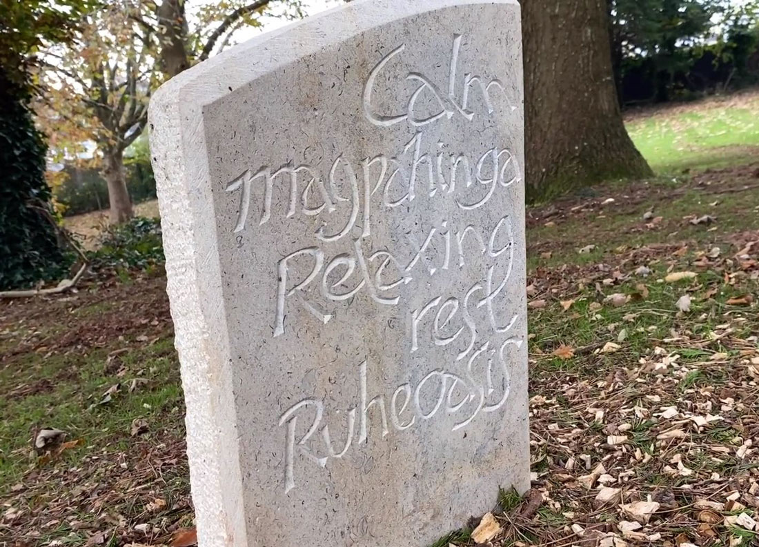 Waymarker stone sculpture project at Torbay Hospital unveiled ...