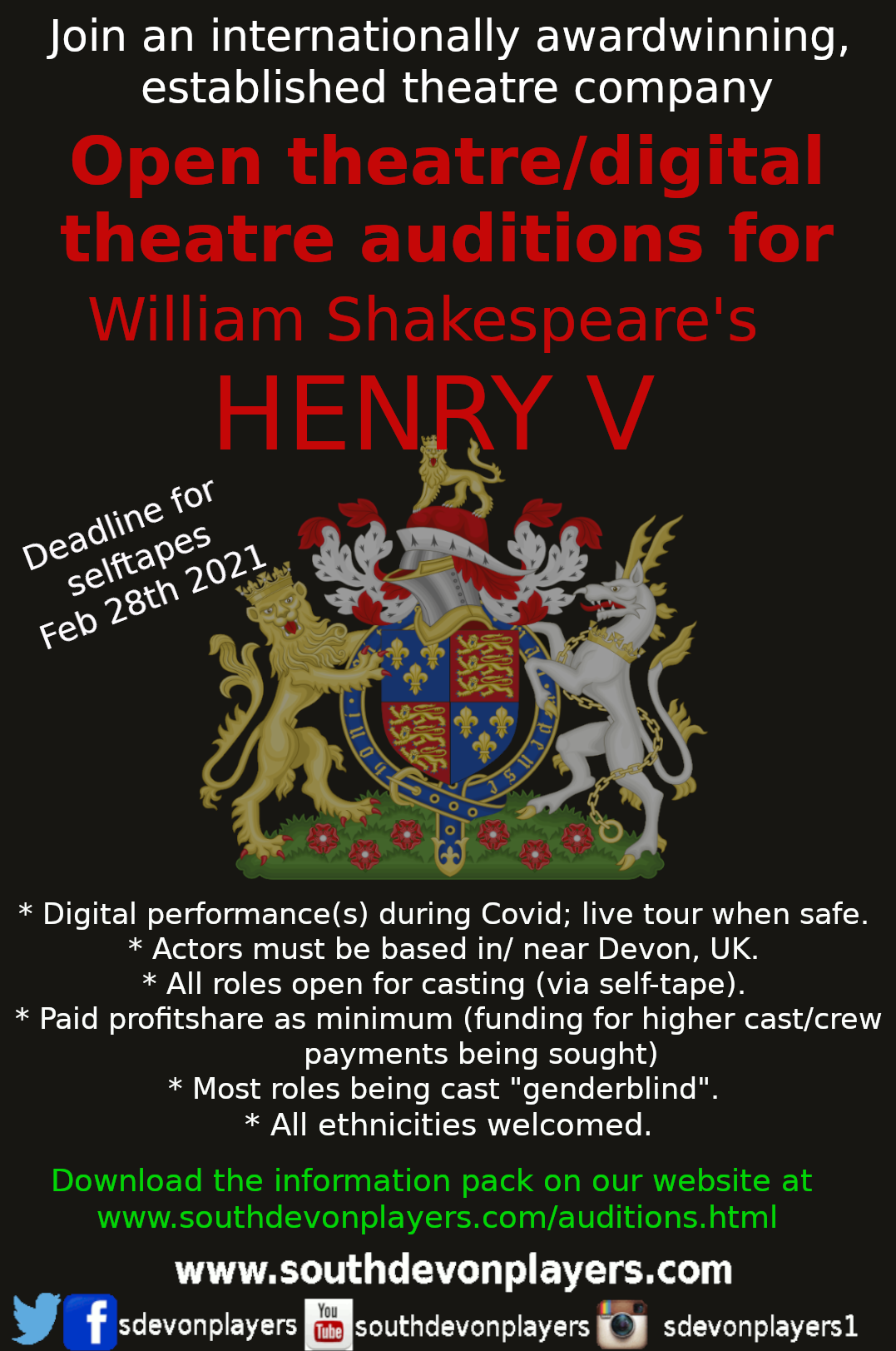 Internationally award-winning British theatre company, from Devon ...