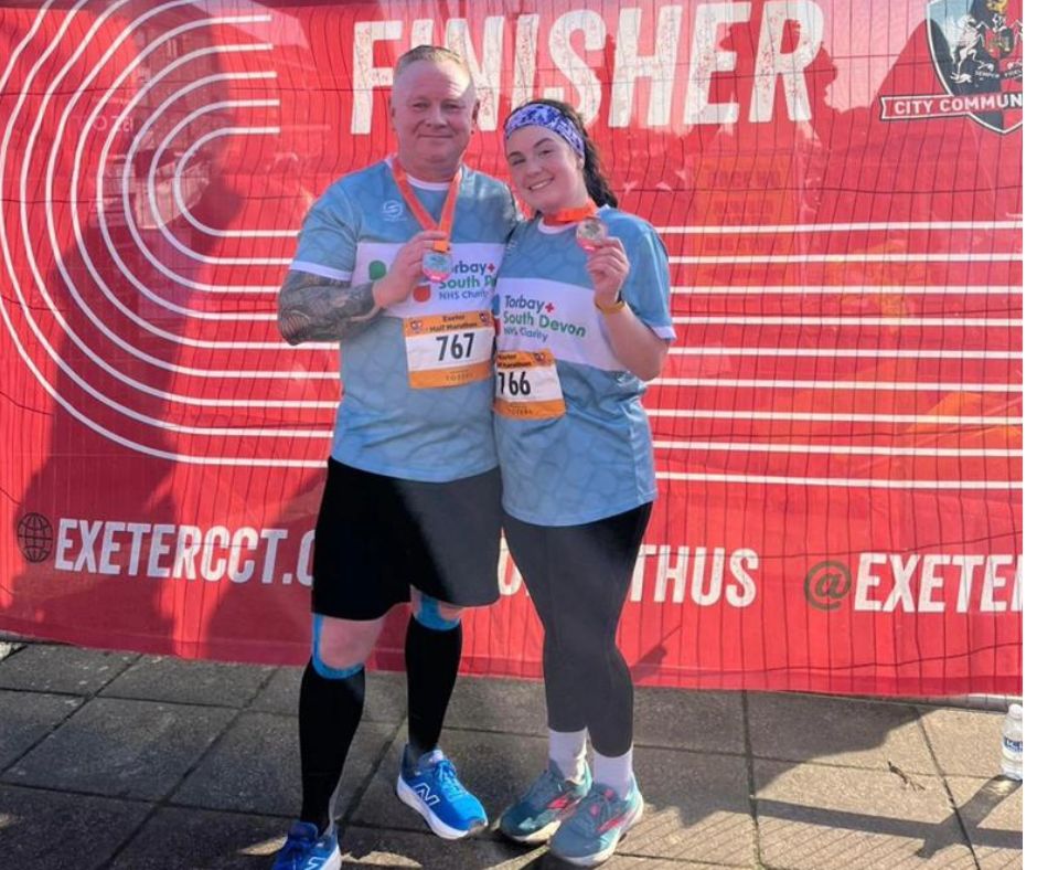 Dad and daughter raise a whopping £16,000 for Torbay Hospital's Ricky ...